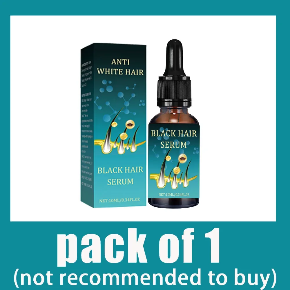 Esencia capilar anti-gris El tratamiento de suero restaura el color natural y restaura la ...