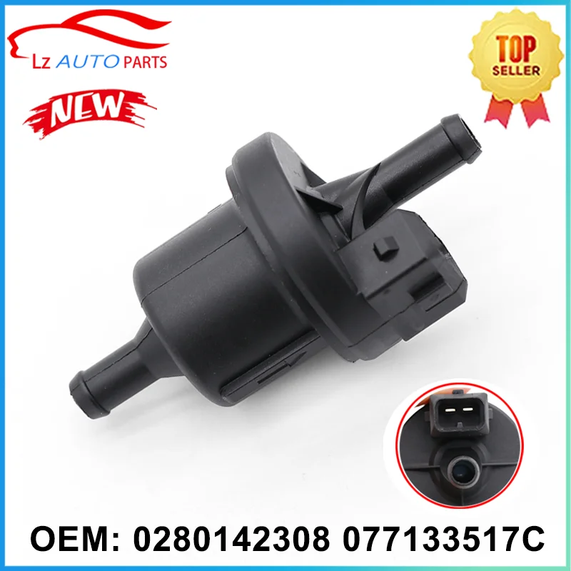 Vapor Canister Purge Control Solenoid Valve 0280142308 077133517C for ...