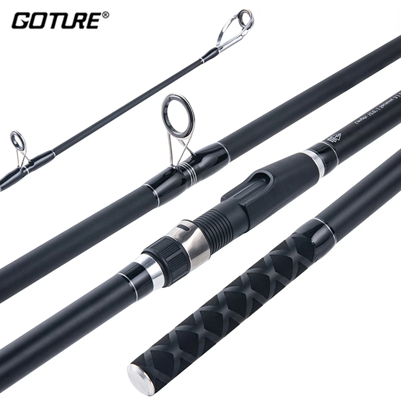 Goture Spinning Lure Fishing Rod FAITHY 3 Sections Surf Rod 24T ...
