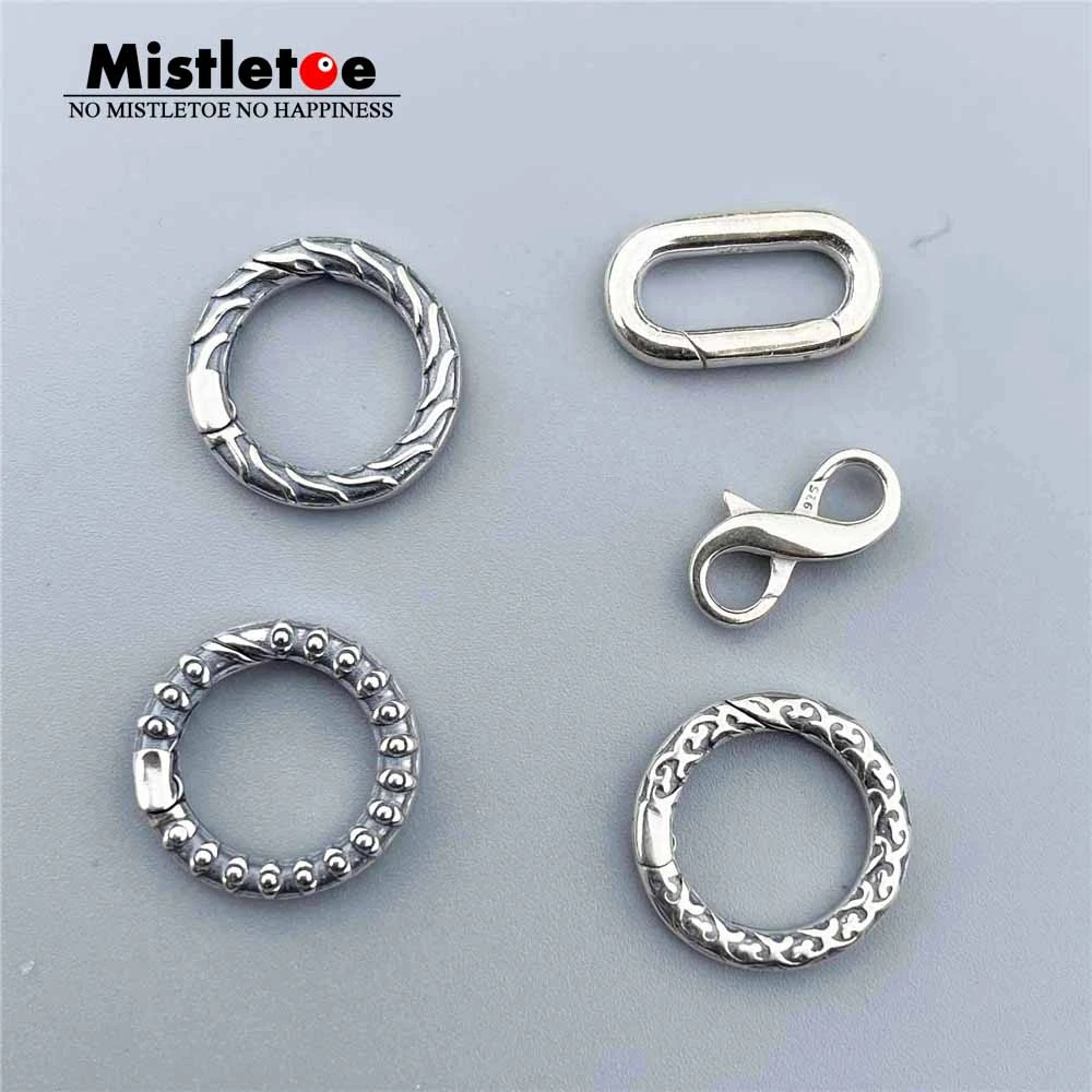 Mistletoe 925 Sterling Silver Lobster clasp Lock Fit Bracelet ...