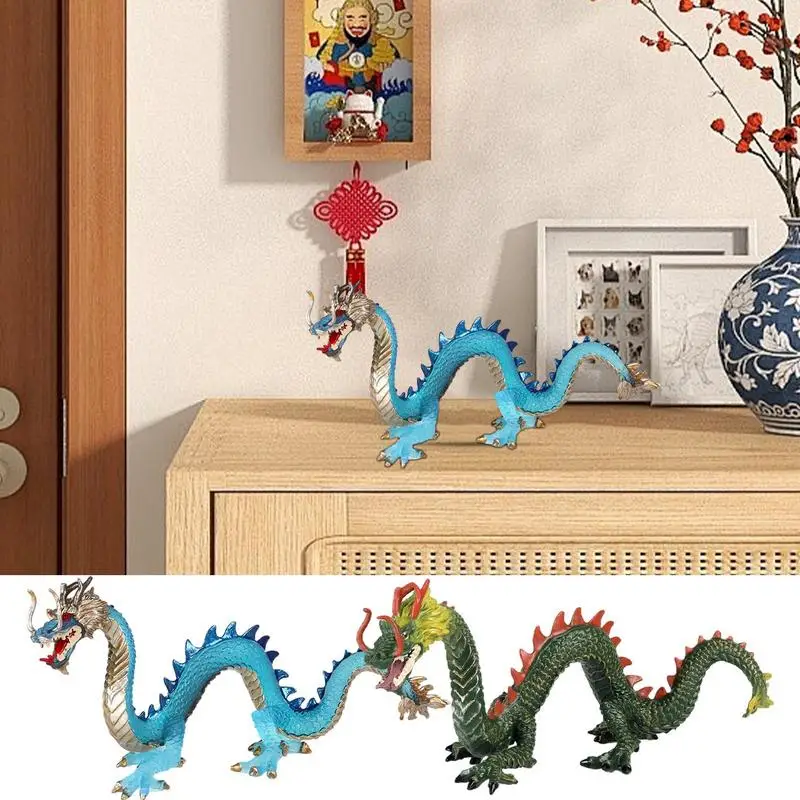 Realistic-Lucky-Dragon-Sculpture-Figurines-Chinese-Dragon-Figurine-PVC ...