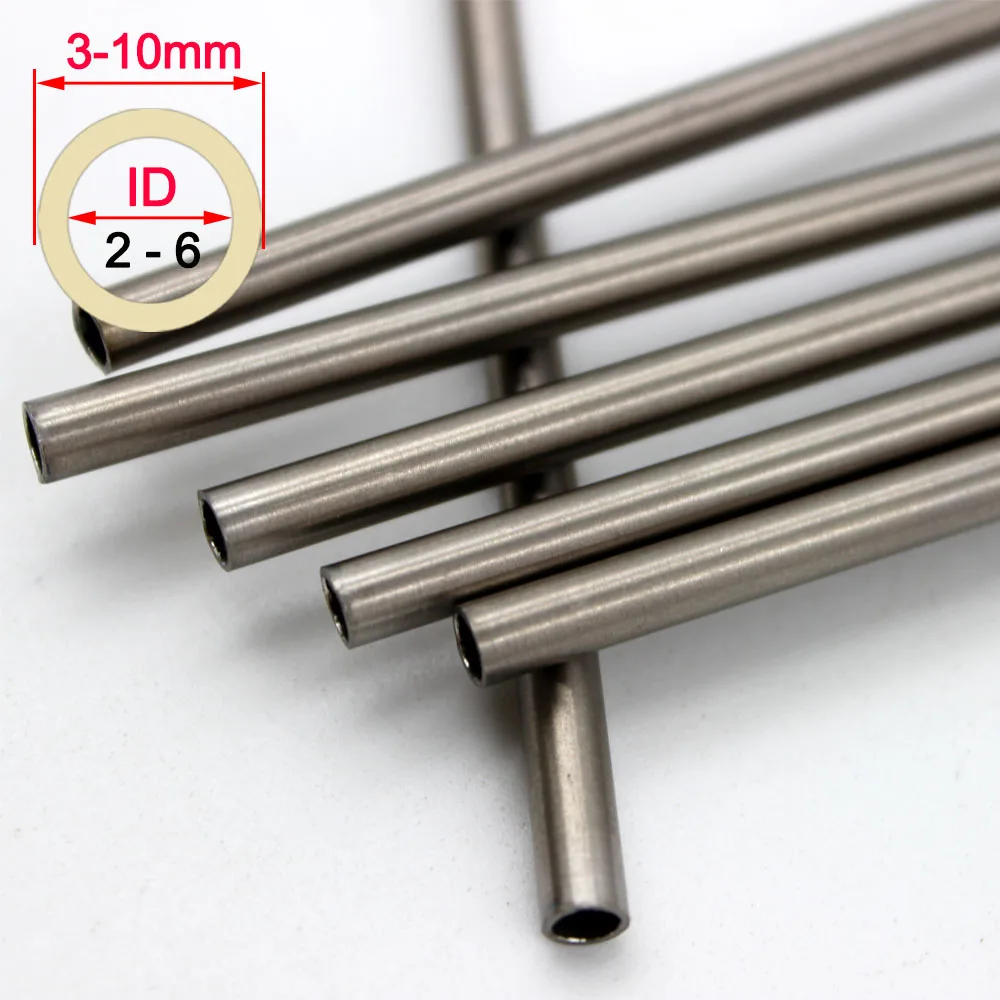 1Pcs-Titanium-Ti-Round-Seamless-Tube-Tubing-Piping-DIY-Material-Anti ...