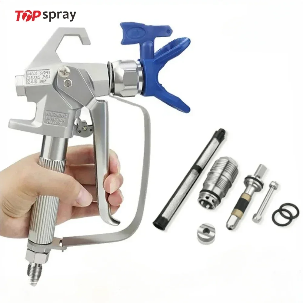 3600PSI High Pressure Airless Paint Spray Gun and Airless Sprayers Gun ...
