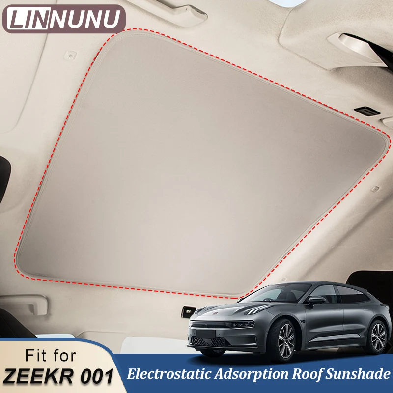 LINNUNU-For-ZEEKR-001-X-Electrostatic-Adsorption-Car-Roof-Sunshade ...