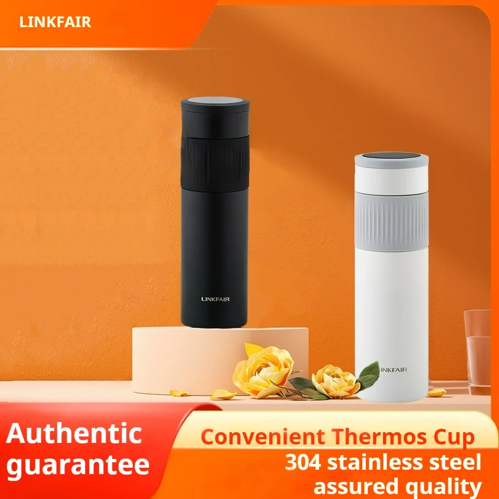 480ml-Digital-Display-Ceramic-Inner-Tank-Thermos-Cup-Stainless-Steel ...