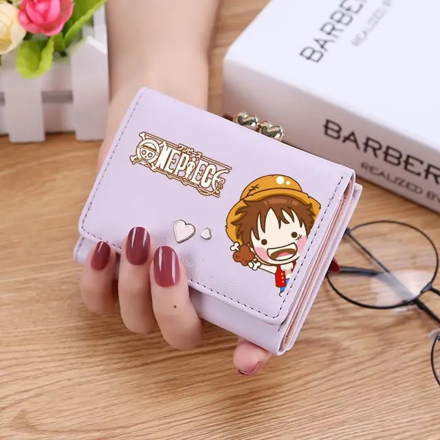 One Piece Purse - Cute Anime Trifold Wallet & Purse