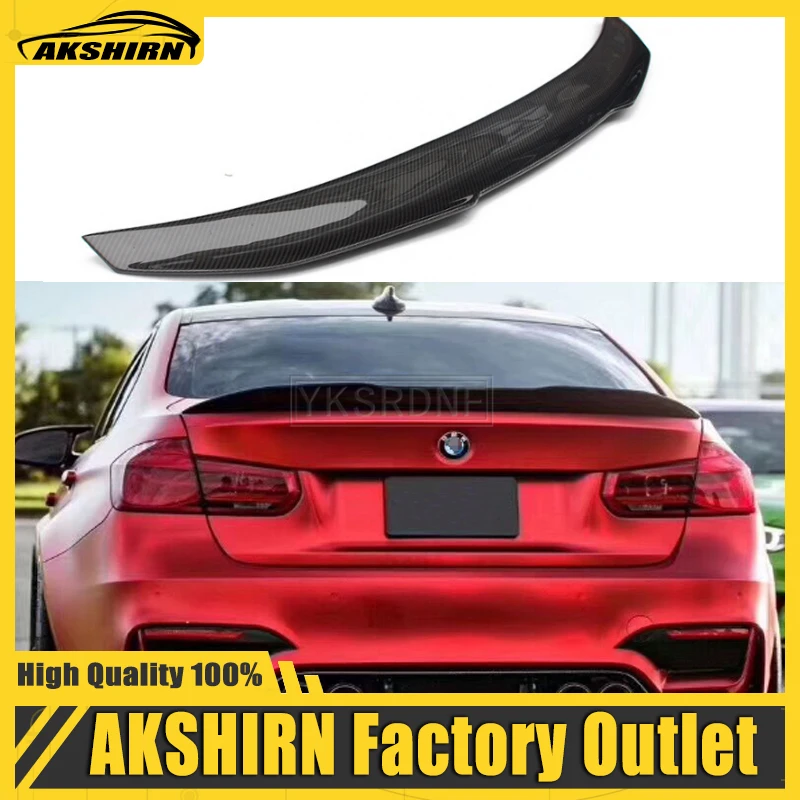 Rear-Genuine-Carbon-Fiber-PSM-Style-Trunk-Spoiler-Deck-Wing-for-BMW ...