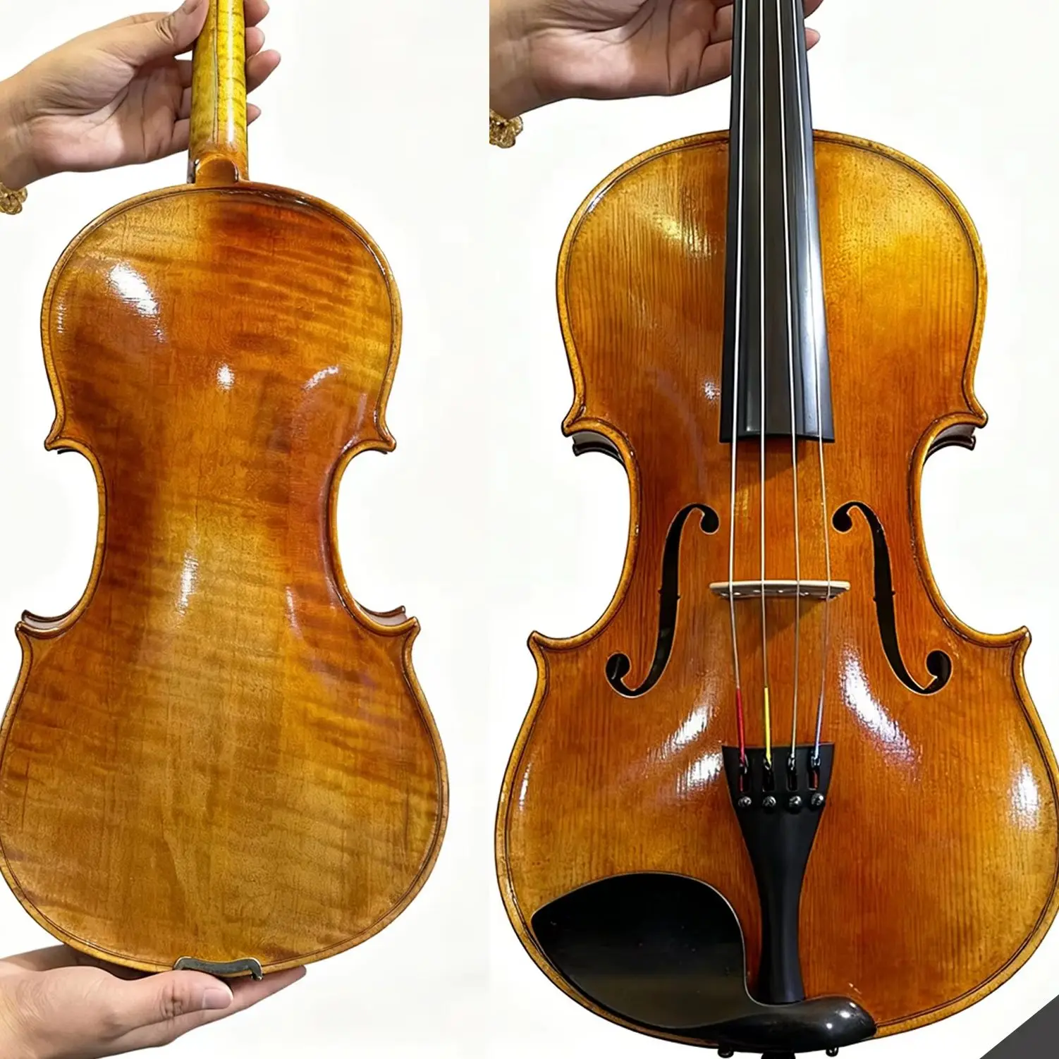 Handmade Viola 15.5Inch, Vintage Style, Professional Viola Suitable for ...