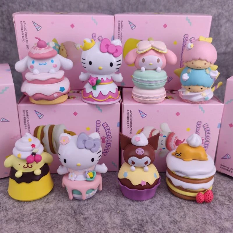 Sanrio Sweetmeats Cake Macaroon Decorative Ornament Hello Kitty Kuromi ...