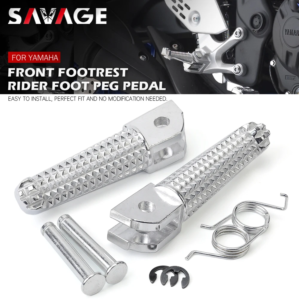 Motorcycle-Front-Footrest-Foot-Pegs-For-YAMAHA-MT07-MT09-Tracer-900-XSR ...