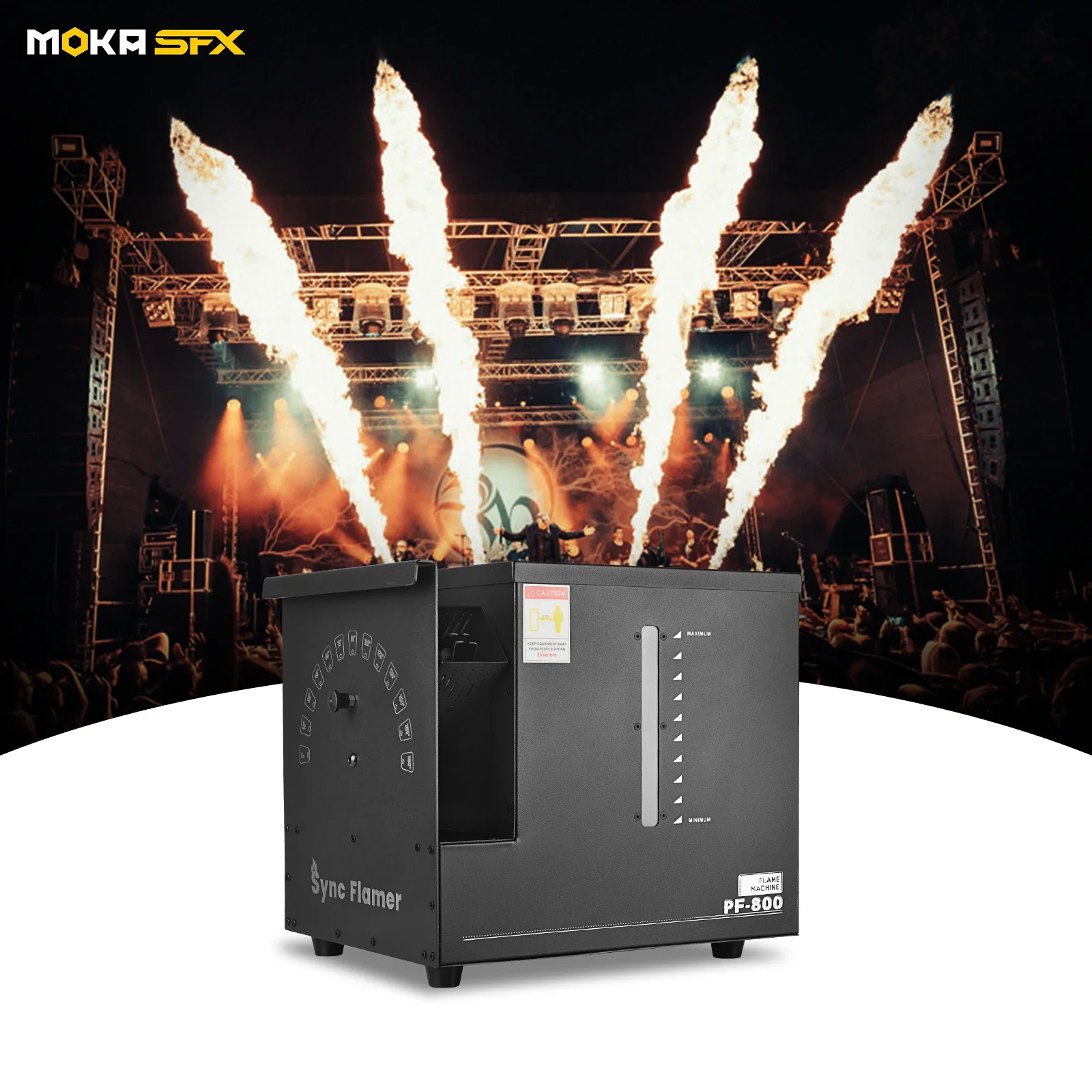 MOKA-SFX-Outdoor-Flamer-Machine-Professional-Stage-Fire-Projector ...