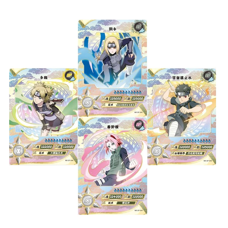 Kayou Genuine New Limited Naruto Cards Anime Tsunade Nara Temari Haruno ...