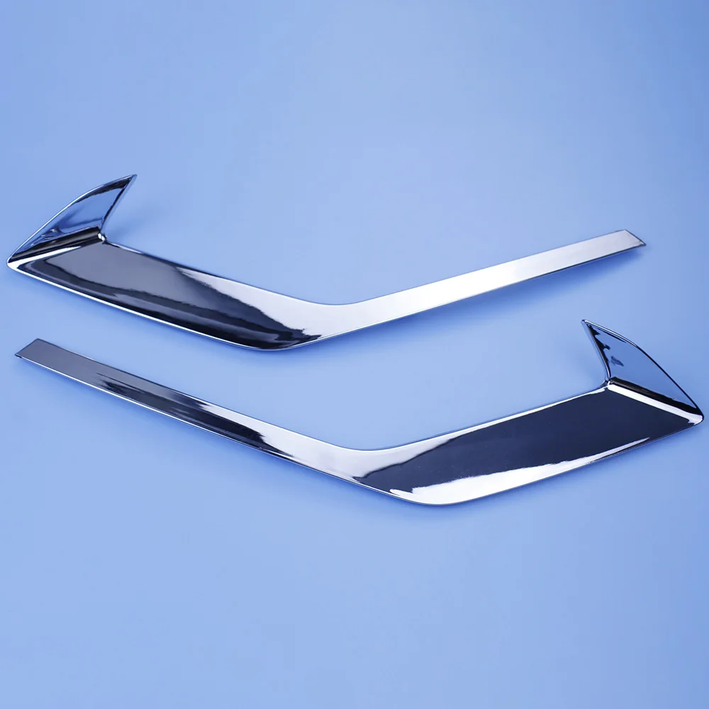 フロント霧ランプシェード装飾ストリップカバートリムクロームボルボS60 V60 2019 2020 2021 2022 31455511 ...