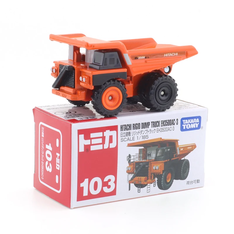 TAKARA-TOMY-Tomica-Diecast-No-103-Hitachi-Construction-Machinery-Rigid-Dump-Truck-EH3500AC-3 ...