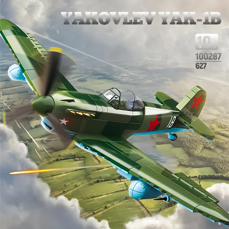 Yak-1 Fighter World War II aircraft old bomber assembled building ...