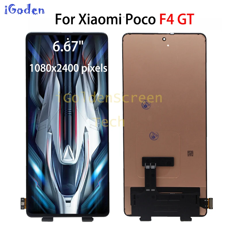Pantalla LCD de 6,67 pulgadas Super Amoled para Xiaomi Poco F4 GT ...