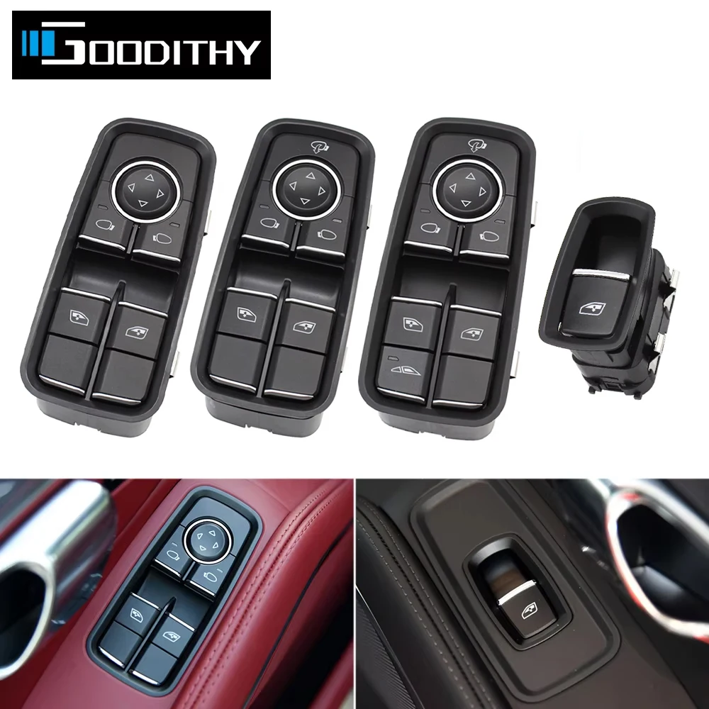 Car Front Electric Power Master Window Control Lifter Switch For ...