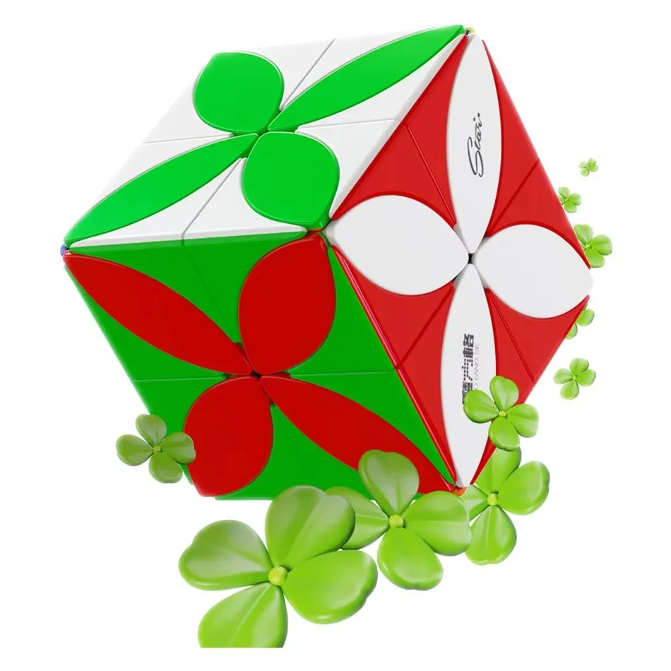 Clover Cube Upgrade Version Magic Cube Qiyi Speed Cube Stickerless ...