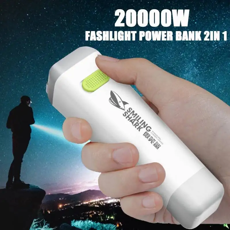 Portable-Mini-High-Light-Flashlight-Power-Bank-Waterproof-Ultra-Bright ...