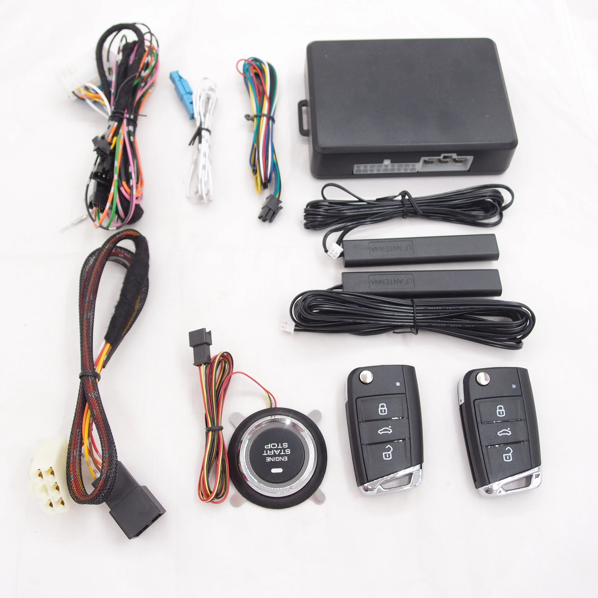 For VW POLO GOLF etc. Add Push Start Remote Start Keyless Entry Windows ...