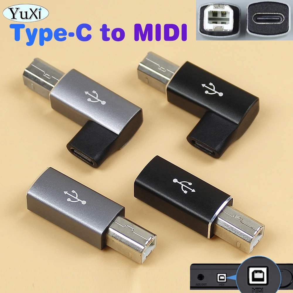 1Pc Type-C to USB B Converter Adapter For Electric Piano Printer ...