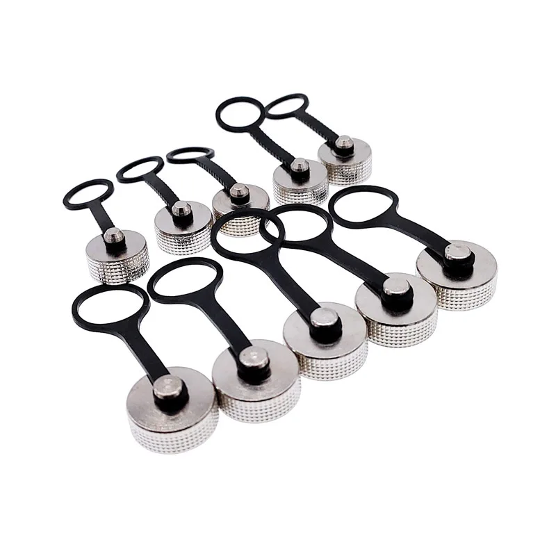 GX12-GX16-New-Aviation-Connector-Plug-Cover-Waterproof-Dust-Metal-Cap ...