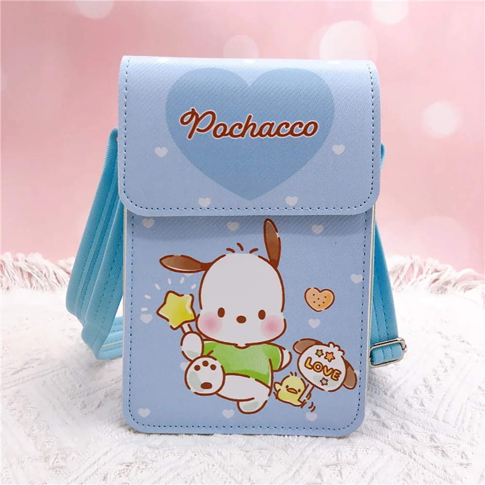 Pochacco Cartoon Kawaii Crossbody Bag - KawaiiMerch.com