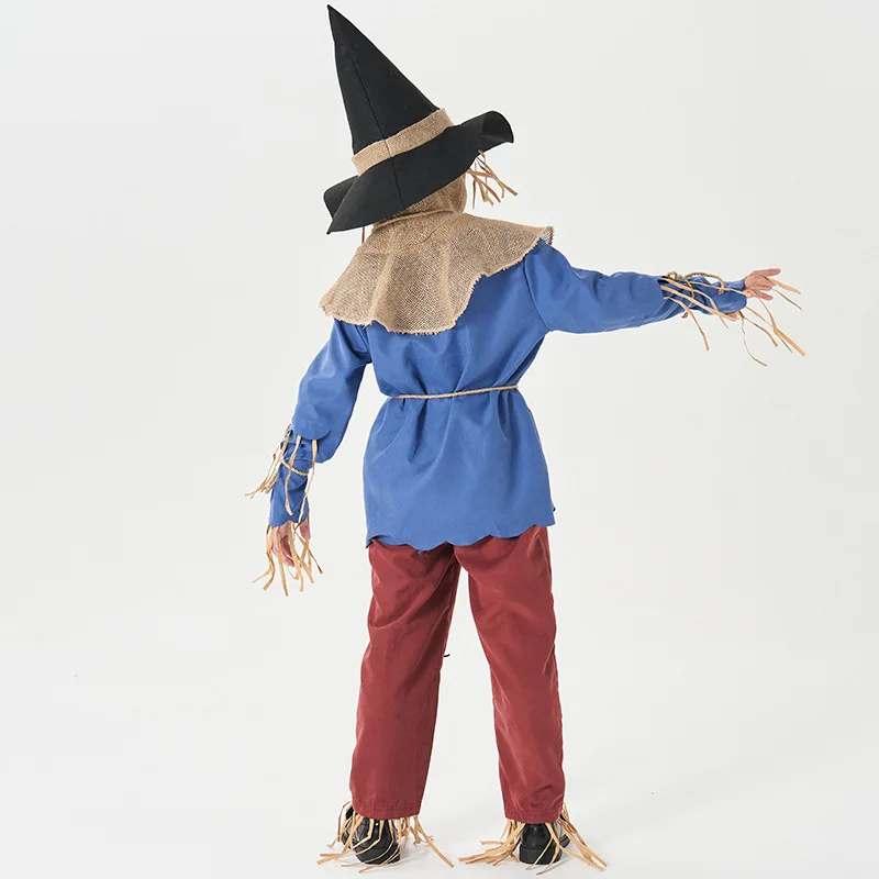 Blue Scarecrow Cosplay Costume Set - AllCosplay.com