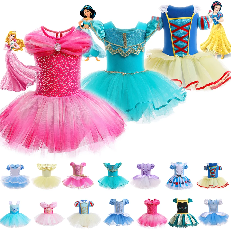 Meninas-disney-princesa-ballet-tutu-crian-as-dan-a-vestido-pr-tica ...