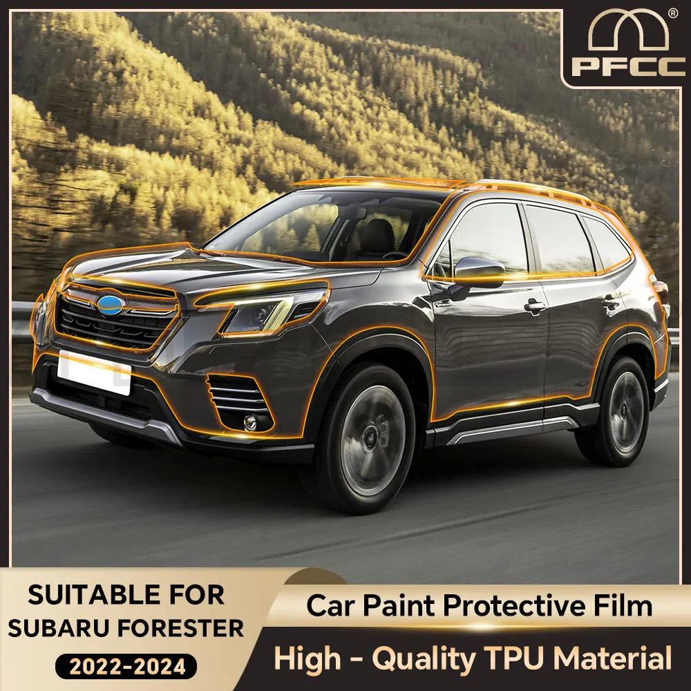 For Subaru Forester 2022-2024 Car Paint Protection Film Pre-cut Body ...