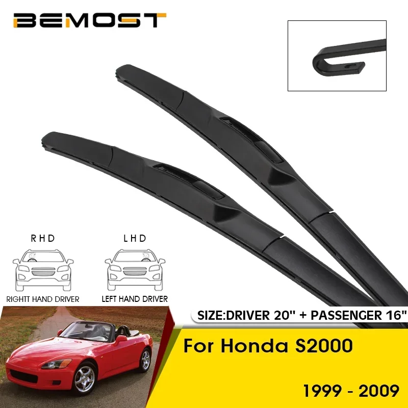 Car-Wiper-Blades-For-Honda-S2000-1999-2009-Windshield-Windscreen-Front ...