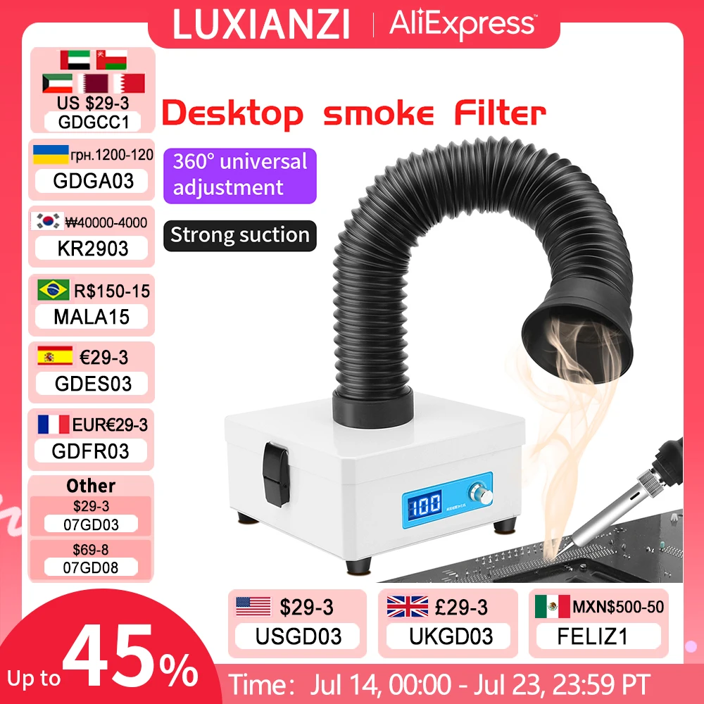LUXIANZI-Smoking-Instrument-Smoke-Absorber-With-Activated-Carbon-Filter ...