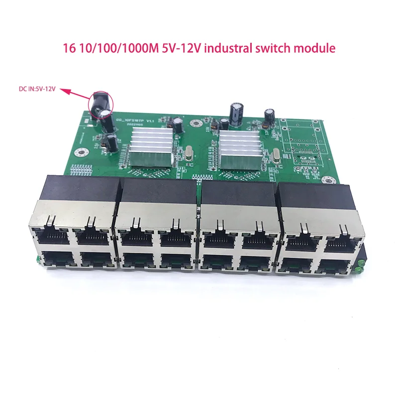 1000M-switch-Unmanaged-16port-10-100-1000M-industrial-Ethernet-switch ...