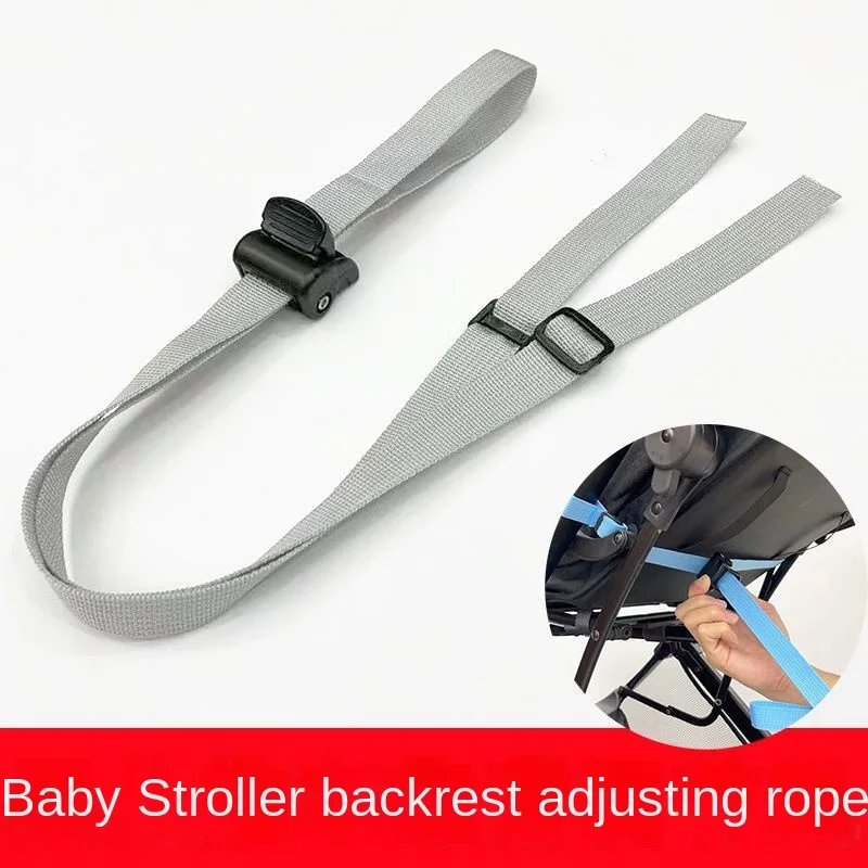Baby stroller accessories with backrest adjustment and nylon thickened ...