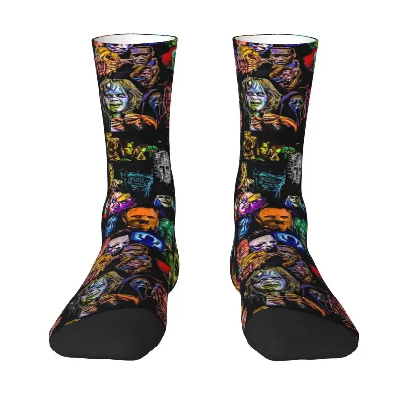 Horror-Movie-Baddies-Legends-Chucky-Alien-Predator-Killer-Dress-Socks ...
