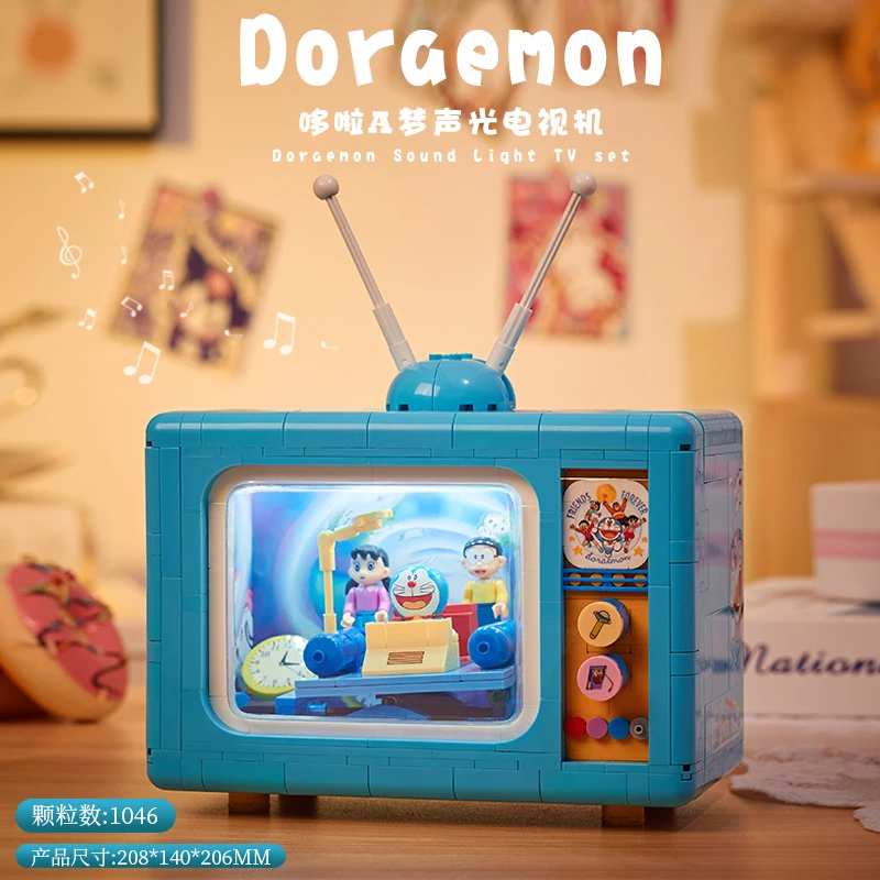 New-Doraemon-Building-Blocks-Originality-Time-Machine-Singing ...