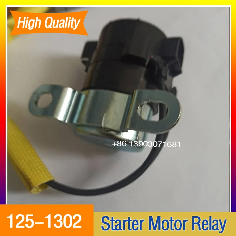 E320B E320C E320D Excavator Magnetic Switch Heater Relay 1251302 125 ...