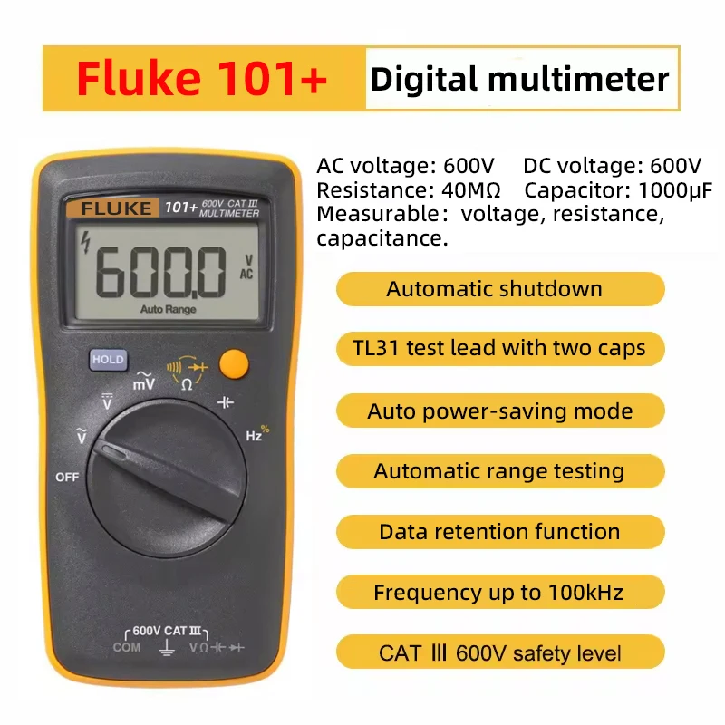 Original-Fluke-101-medici-n-autom-tica-mult-metro-digital-herramientas-de-prueba-de-capacitancia ...
