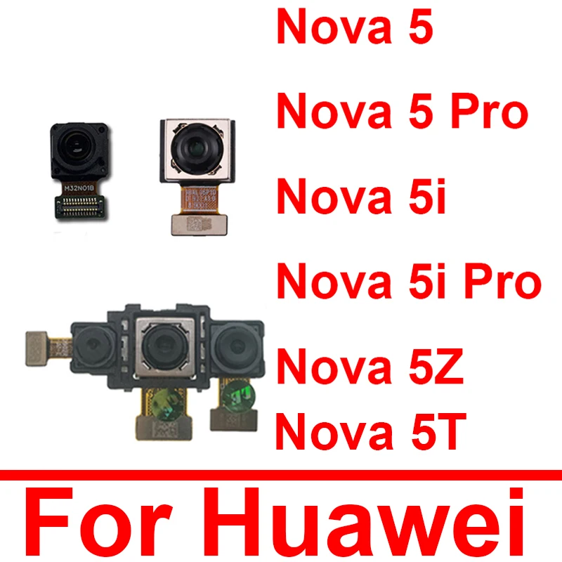 Rear Front Camera Flex Cale For Huawei Nova 5 5i Pro 5Z 5T Back Big ...