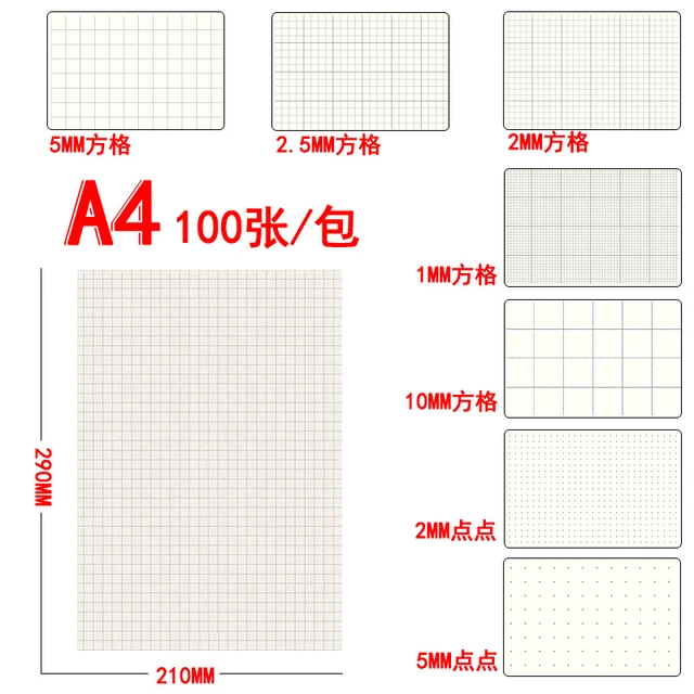Graph Paper A4 5mm