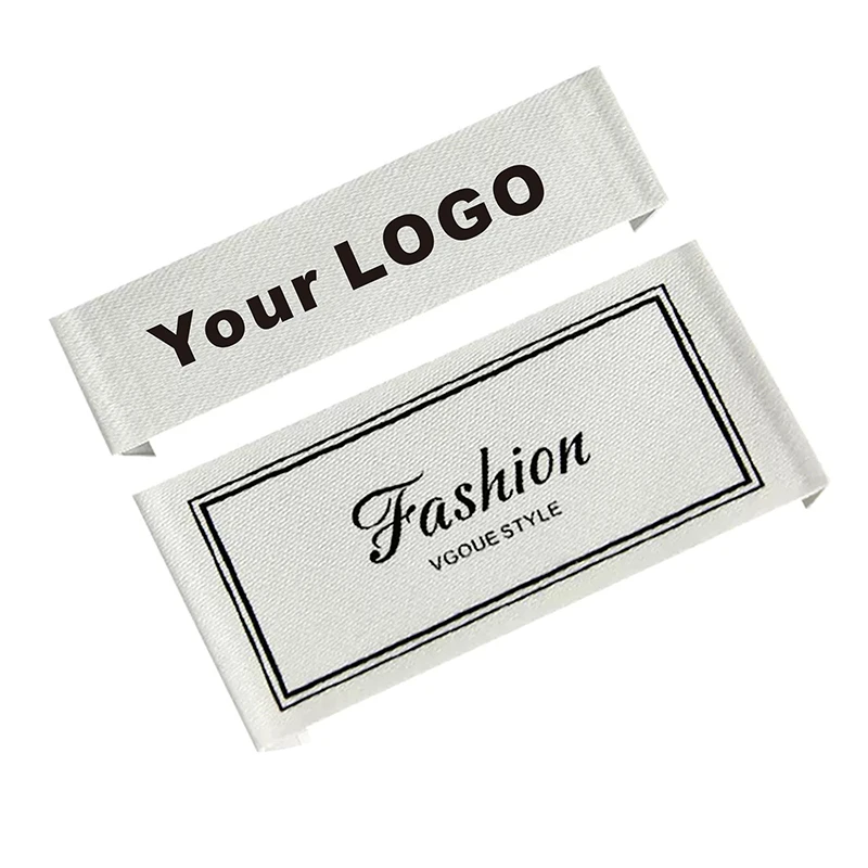 Soft Polyester Cotton Label With Logo Or Text Sewing Accessories ...