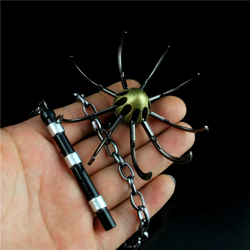 52cm Old-fashioned Nine-door Alloy Nine-claw Hook Peripheral Weapon ...