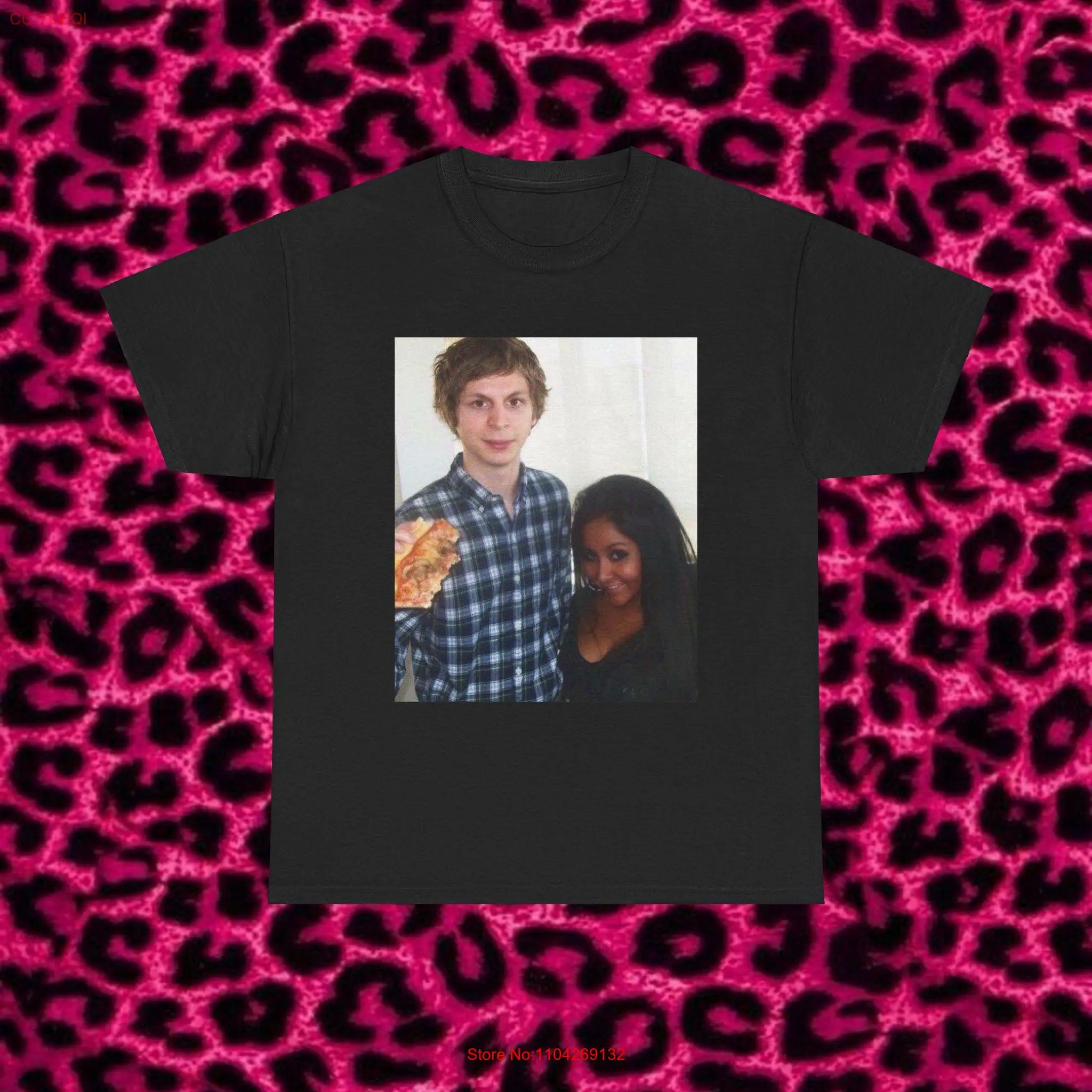 Micheal Cera Snooki T Shirt Y2k icons Jersey shore inspired long or ...