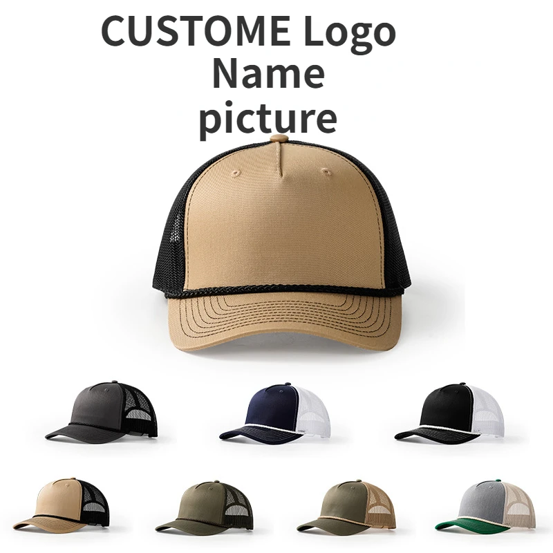 Custom-Logo-New-Truck-Driver-Hat-Summer-Men-s-and-Women-s-5-panel ...
