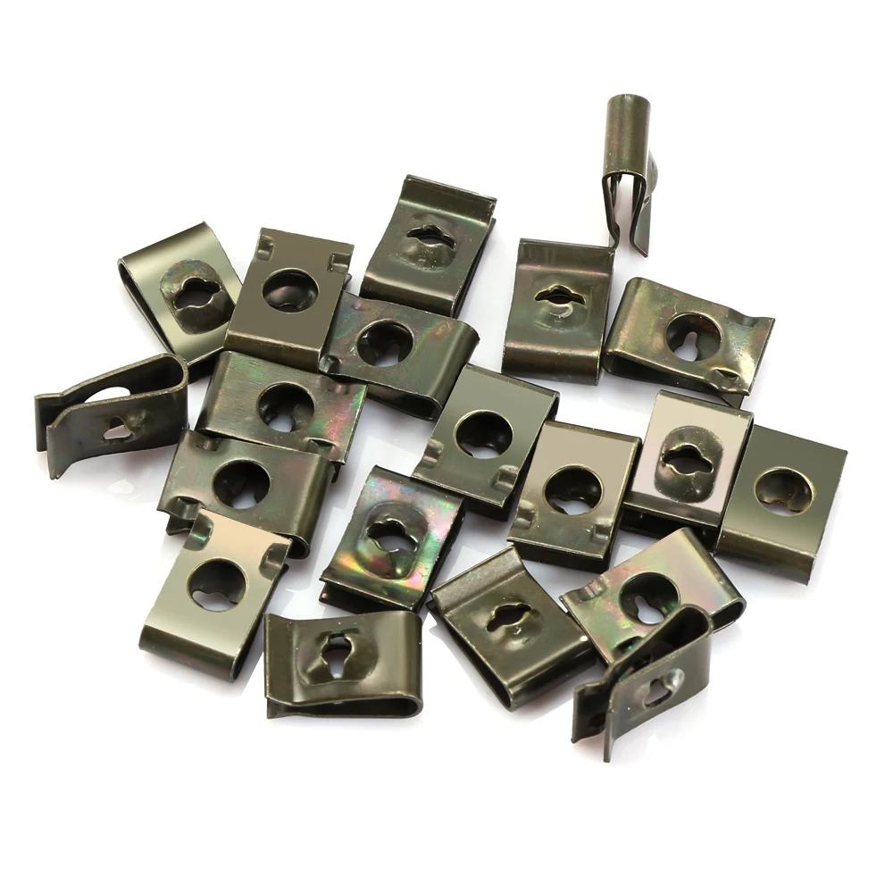 20Pcs-Car-Screw-Base-U-Type-Mount-Fastener-Clips-for-SAAB-Scania-93-95 ...
