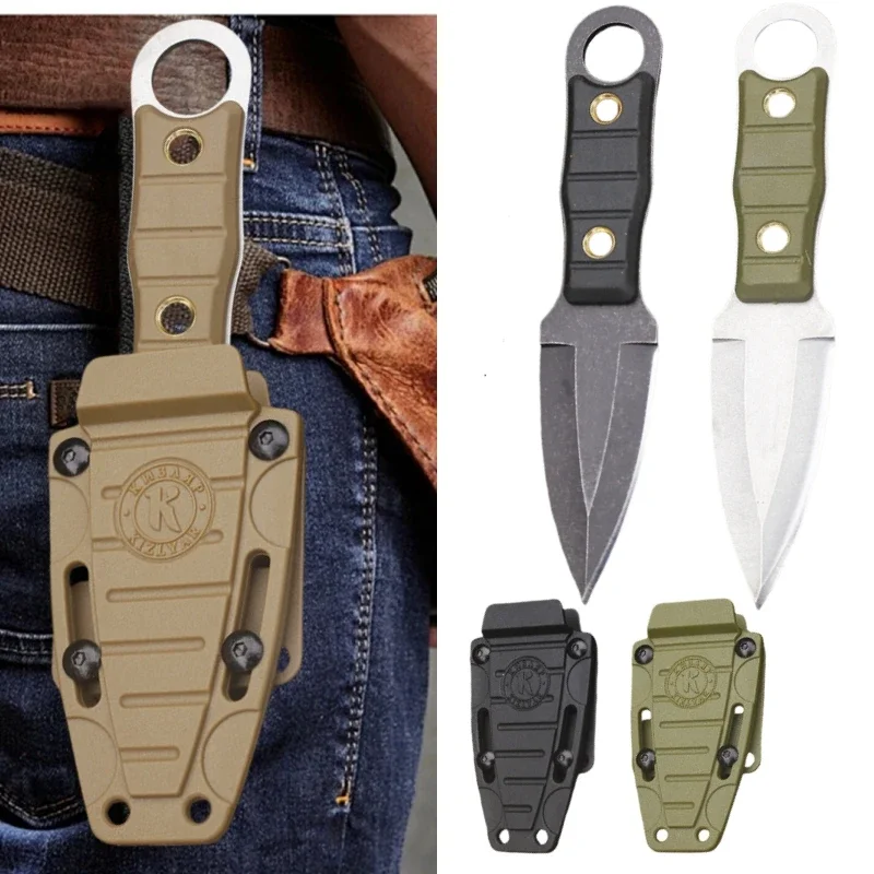 2024-New-Outdoor-Survival-Knife-Sheath-Jungle-Adventure-Knife-Hiking ...