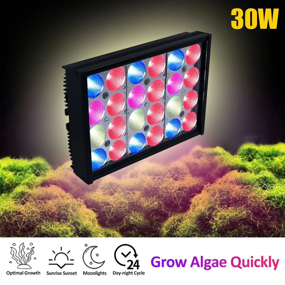 PopBloom-Refugium-Light-with-Timer-Algae-Tank-Light-Full-Spectrum-for ...