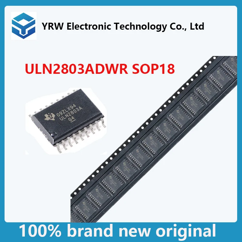100-NEW-ULN2803ADWR-ULN2803A-SOP18-SMD-Darlington-transistor-driver-IC ...