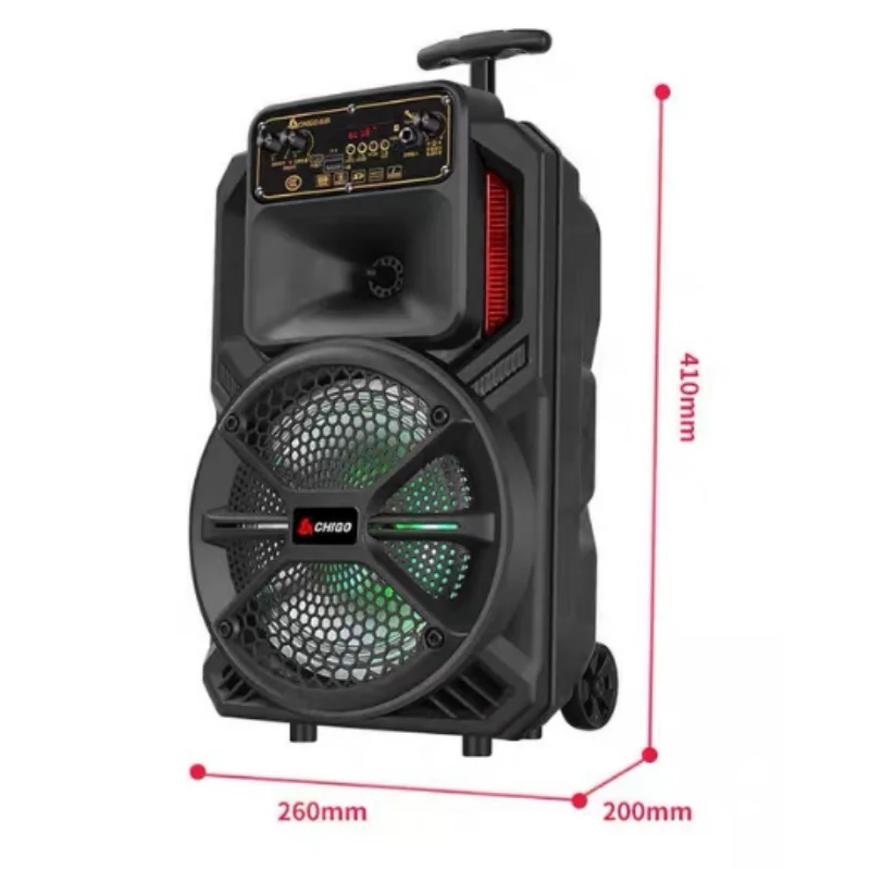 300W-High-Power-Caixa-De-Som-Bluetooth-Speaker-Outdoor-Wireless ...