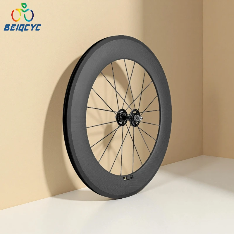 Carbon Fixed Gear Wheelset 700c 88mm Single Speed Fixed Gear Wheel 23mm ...